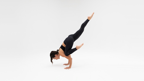 One-Legged Crow Pose | ALO Wellness Club